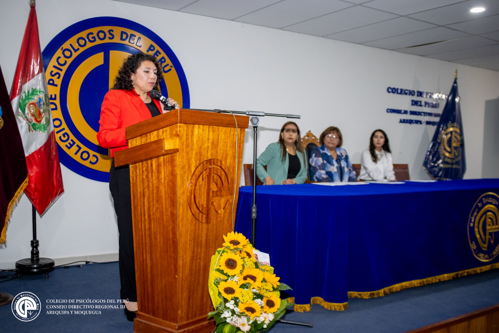 Juramentó Ruth Gallegos como nueva Decana del Colegio de Psicólogos de ...